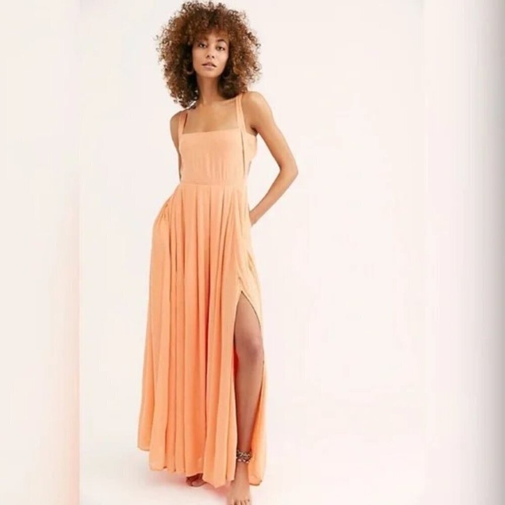 Free People Yes Please Maxi Dress NWT - Gem